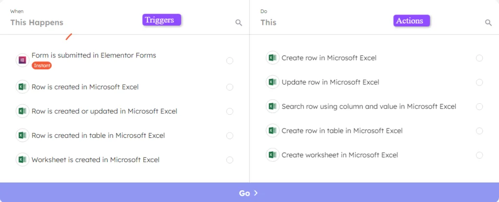 Take charge of your Business with Elementor Forms + Microsoft Excel Integrations